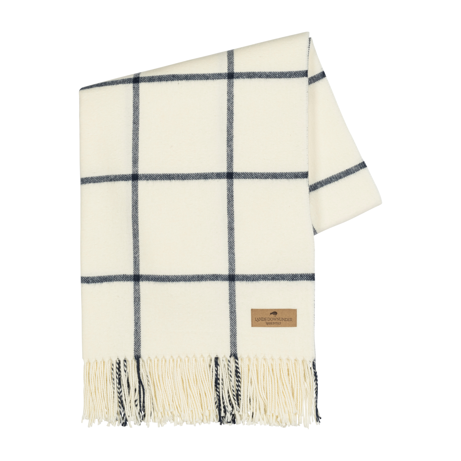 Navy Lexington Plaid Throw | Lexington Plaid