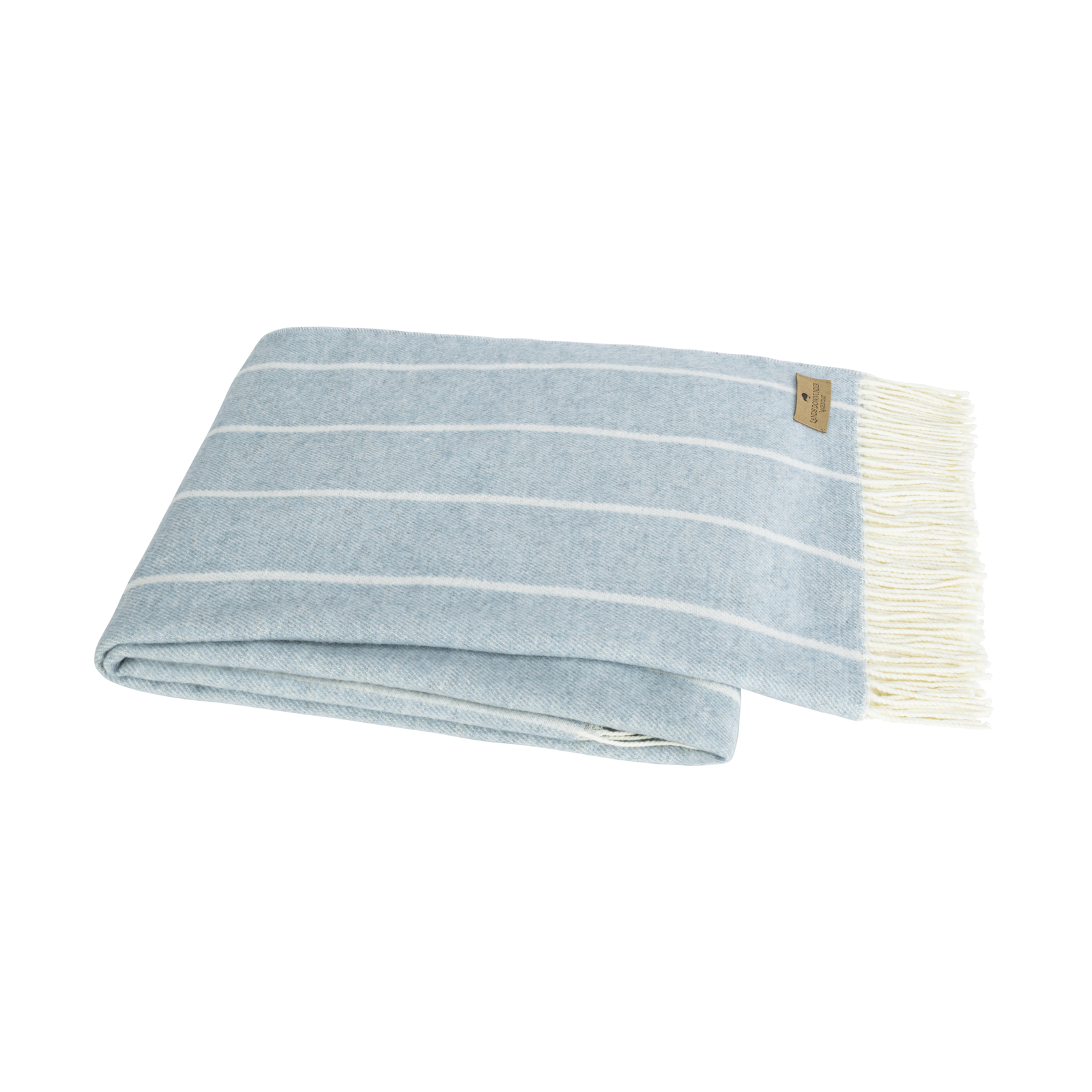 Crystal Blue Fiji Stripe Throw | Fiji Stripe Throw