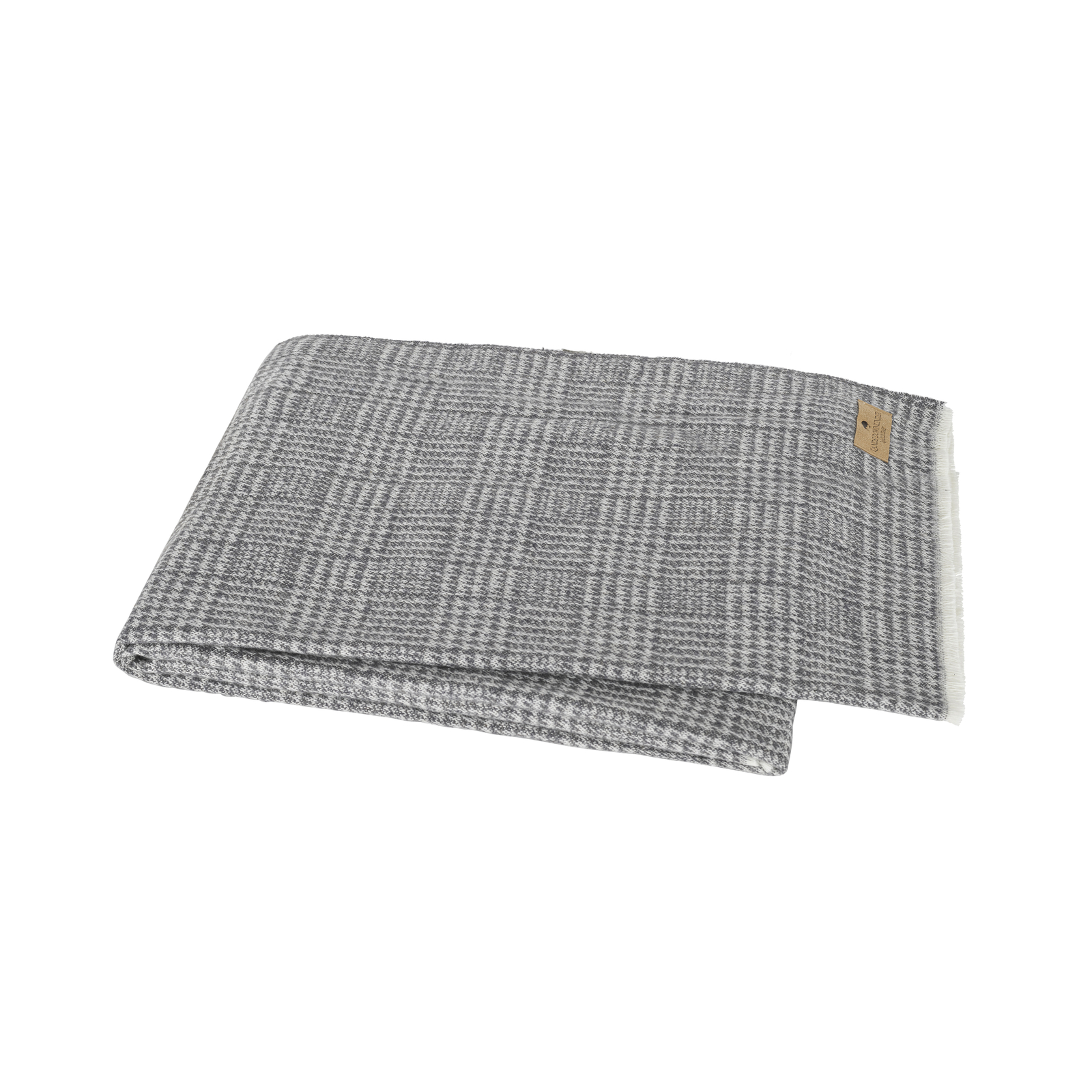 Charcoal Sutton Plaid Throw | Sutton Plaid Throw