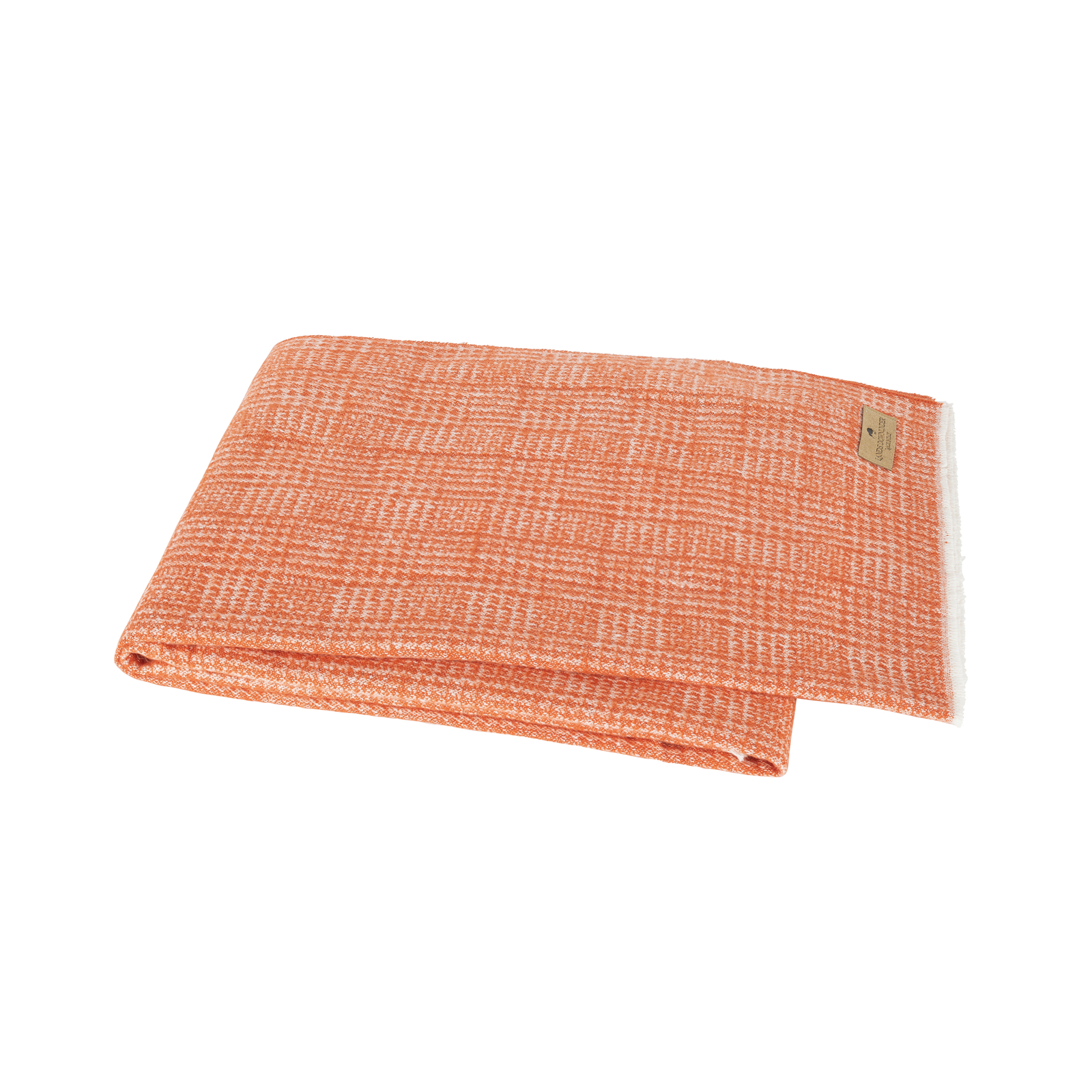 Mandarin Sutton Plaid Throw | Sutton Plaid Throw