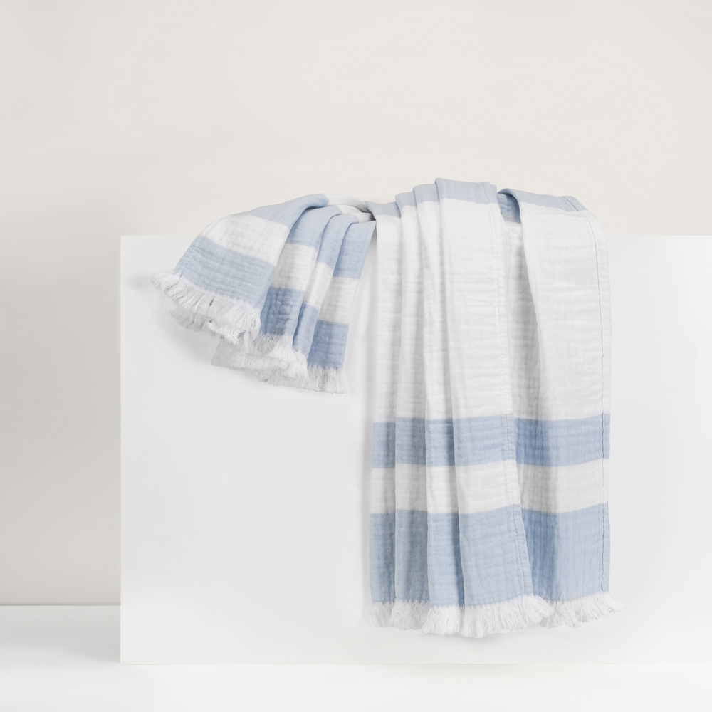 Sky Blue San Marino Throw | San Marino Throw