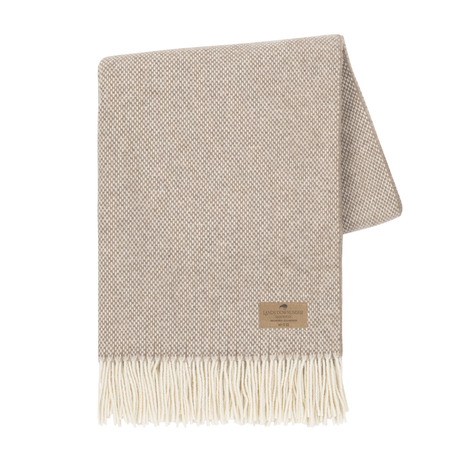 Taupe Juno Cashmere Throw | Juno Cashmere