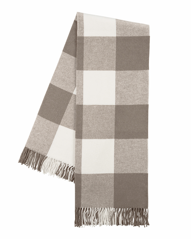 Barnwood Buffalo Check Throw | Buffalo Check